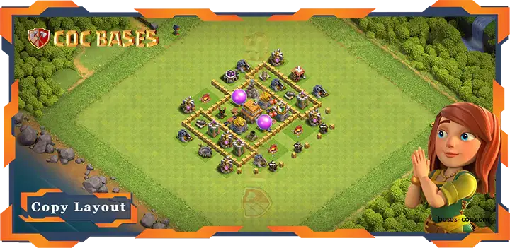 Top TH5 Hybrid & Farming Base Layouts for Clash of Clans #19669 ...