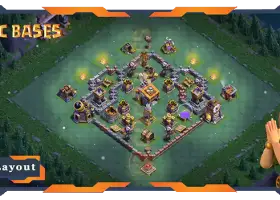 Best Builder Hall 9 Base Layout - Clash of Clans Guide #21852 | CoCMap.com